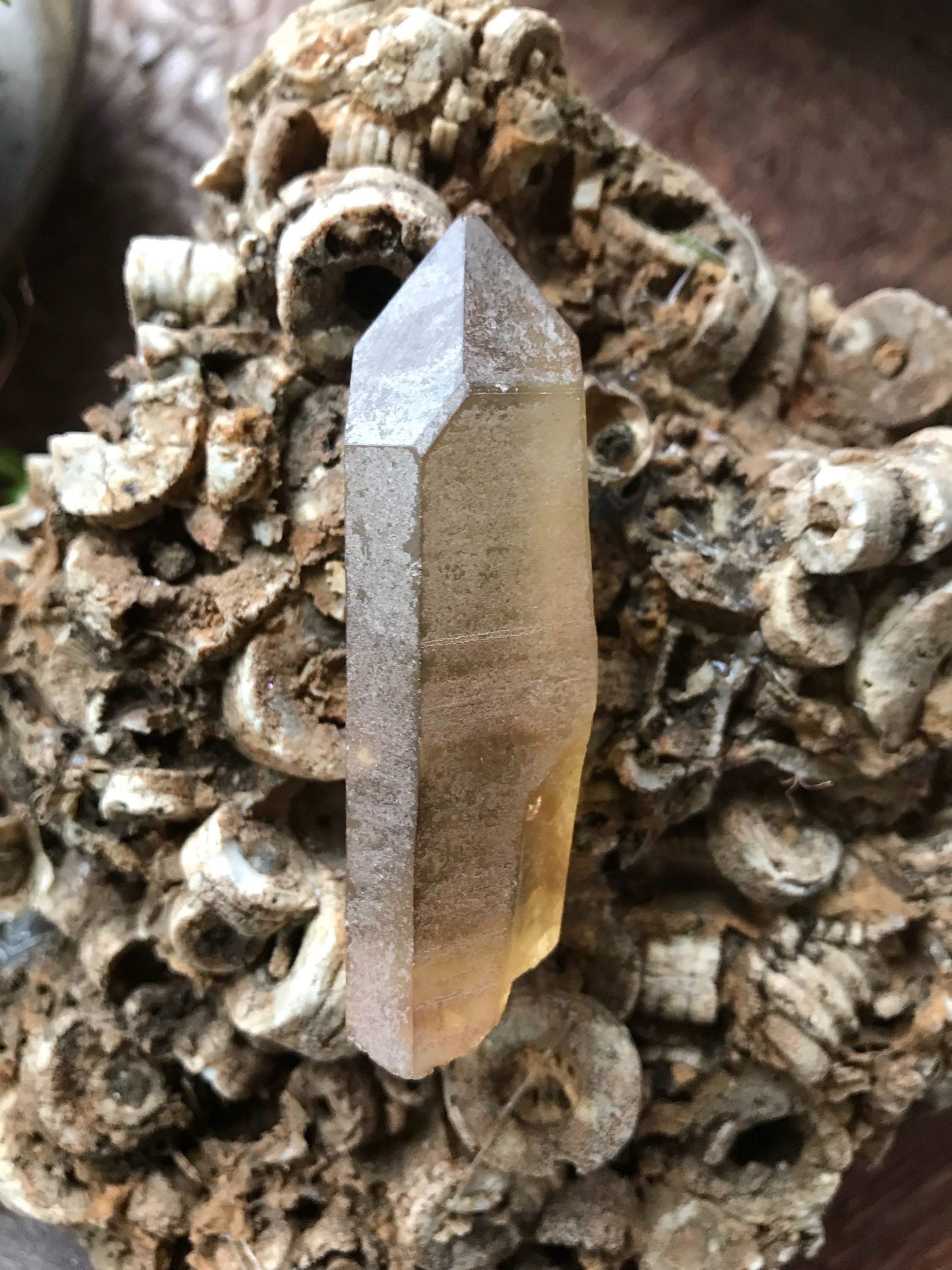 CITRINE Raw, Mine Fresh, Natural, Keys, Zambia, 34.9 Grams, CR3401