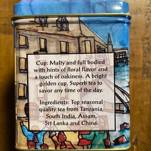 Boston Tea Party, Blended Black Tea, Keepsake Tin of 24 Stringless Tea ...