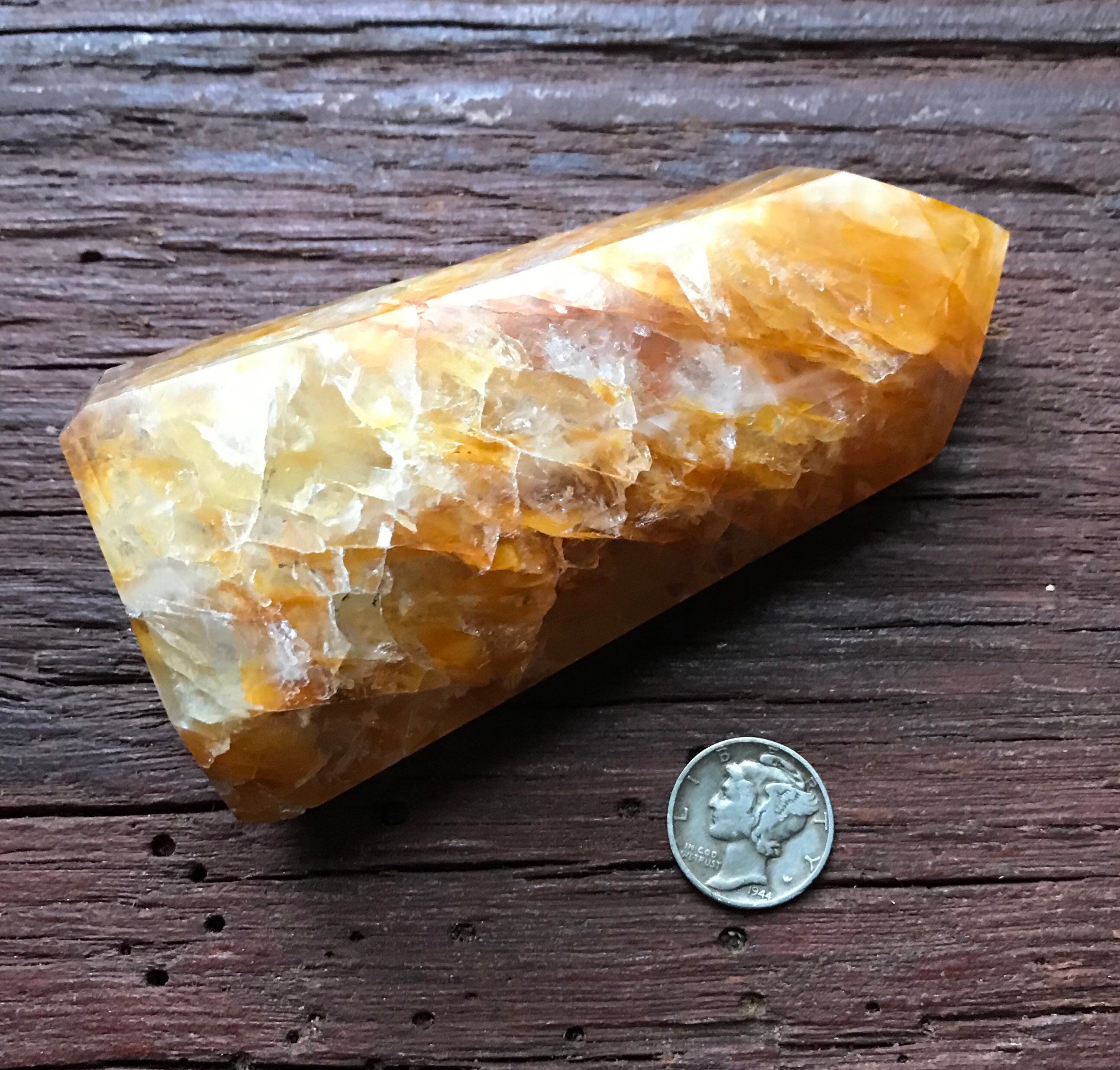 1/2 LB Hematoid Ferruginous Standing Quartz, Polished, Brazil, 223.2 ...