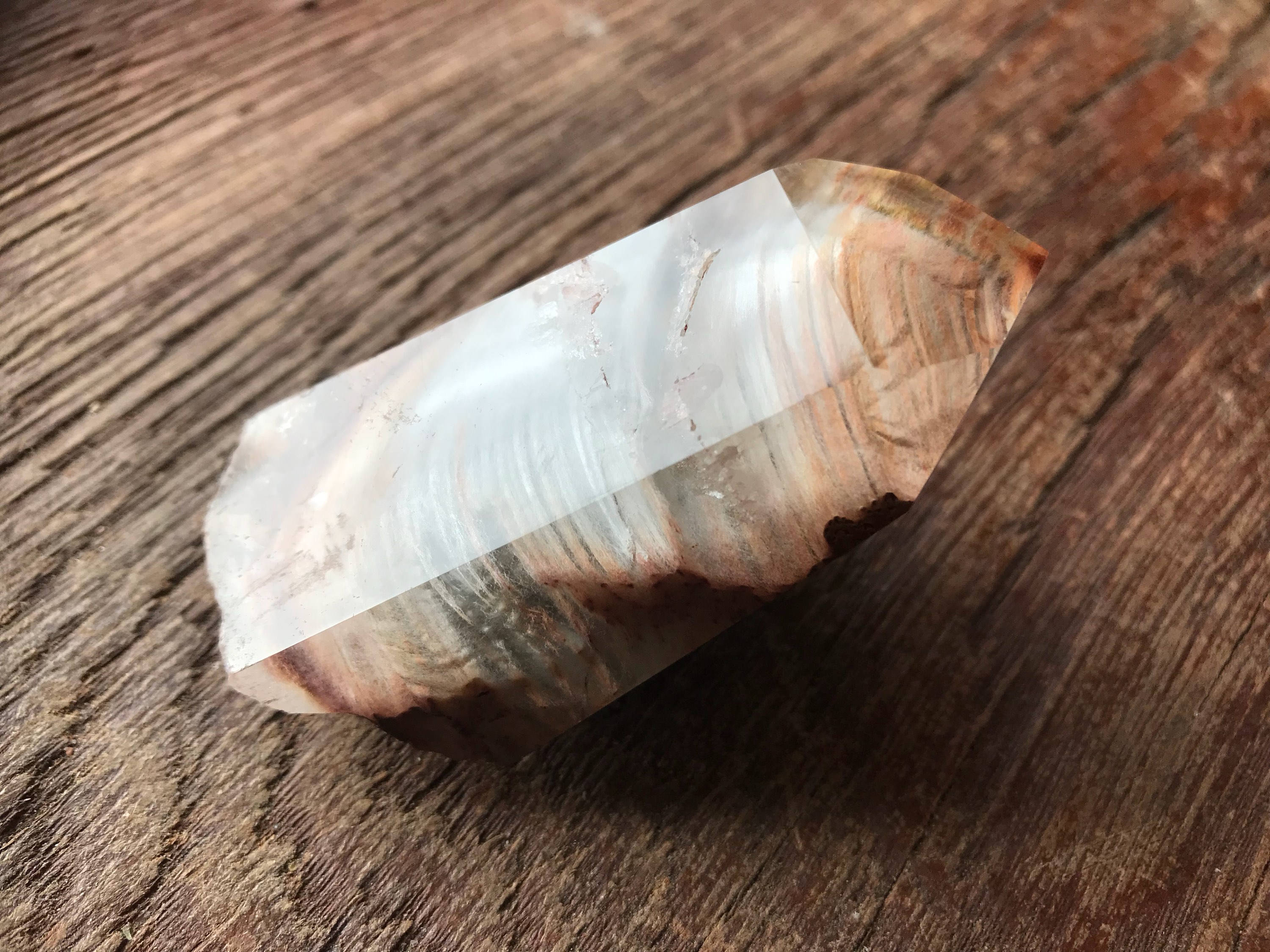 Large Amphibole, Angel Wing Phantom Quartz, Raw, Brazil, 85.5 Grams, CR2709