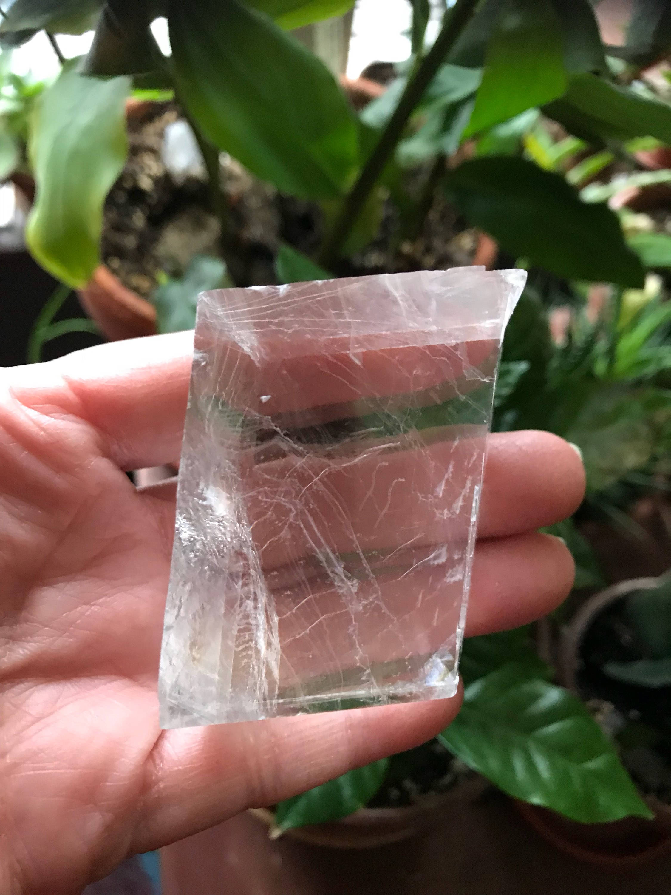 Last One! Optical Calcite Crystal, Viking Sunstone, Raw, Brazil, 147.6 ...