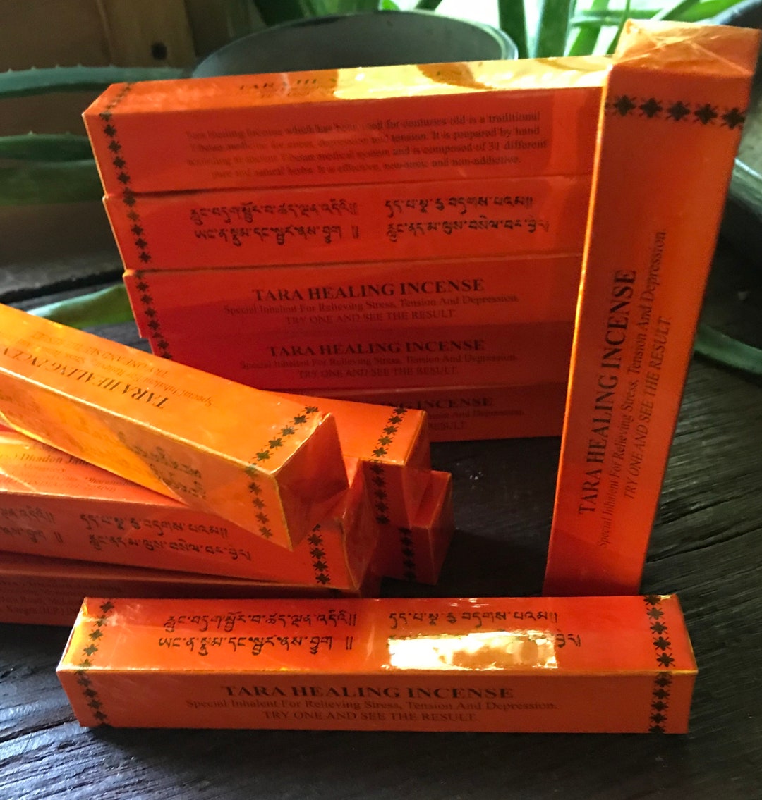Tara Healing Incense, Choose From Boxed Short Sticks or Long Wrapped ...