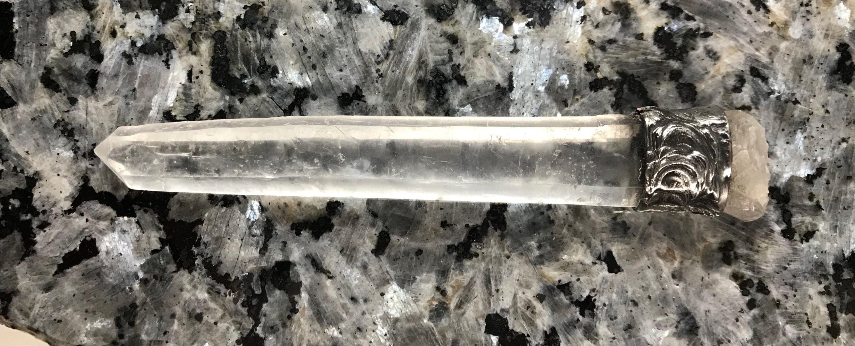 Reserved*****Energy Wand, Magick Wand, DIAMANTINA Quartz Laser Wand, 4 ...