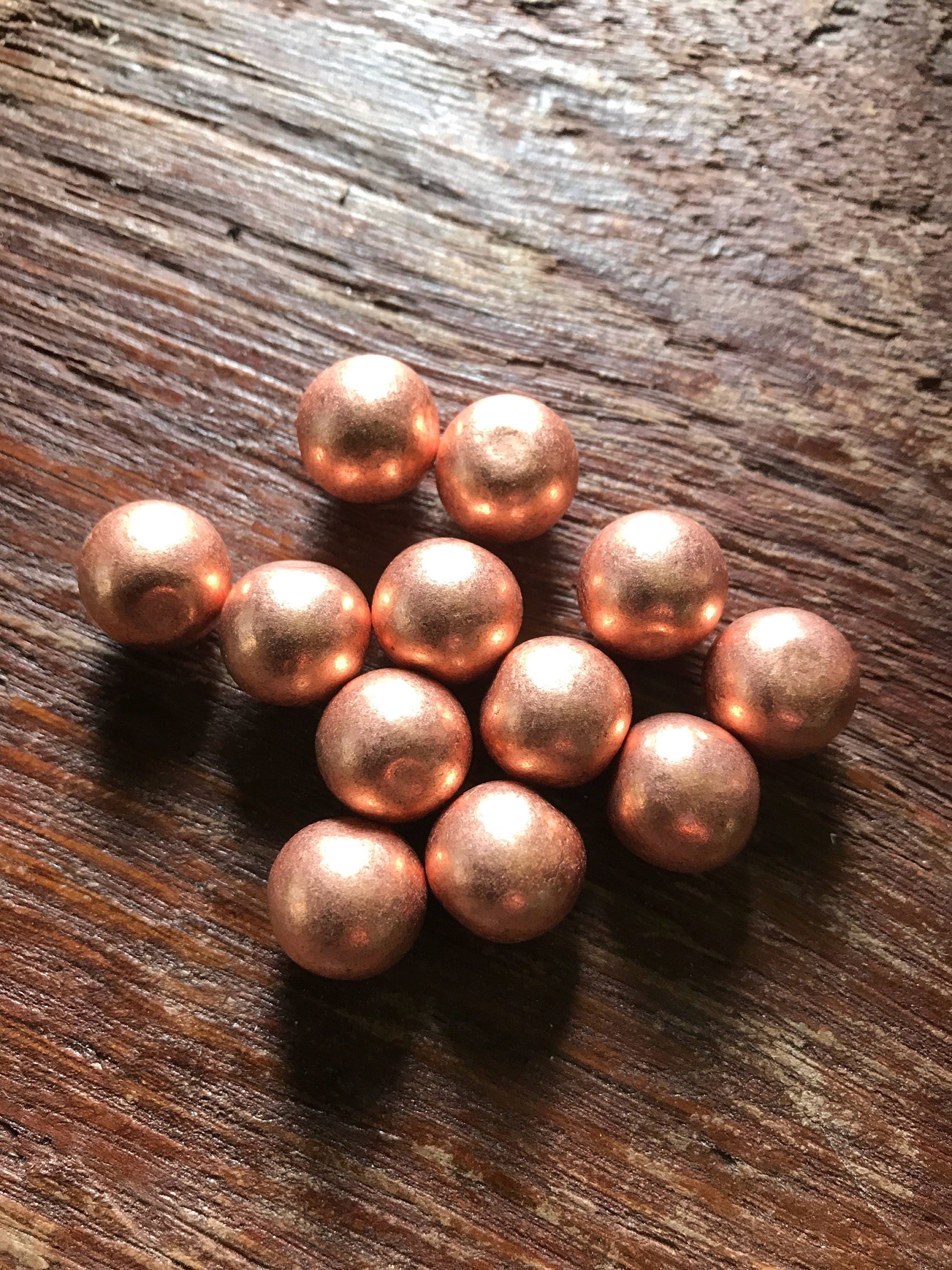 Solid Michigan Copper Sphere, Approx. 12.0 Grams, 1/2 CR1902