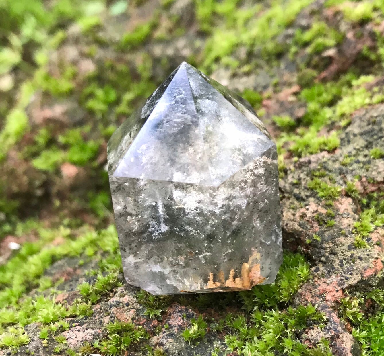 Lodalite Quartz, Shaman Dream Stone, Polished, Standing Included Quartz ...