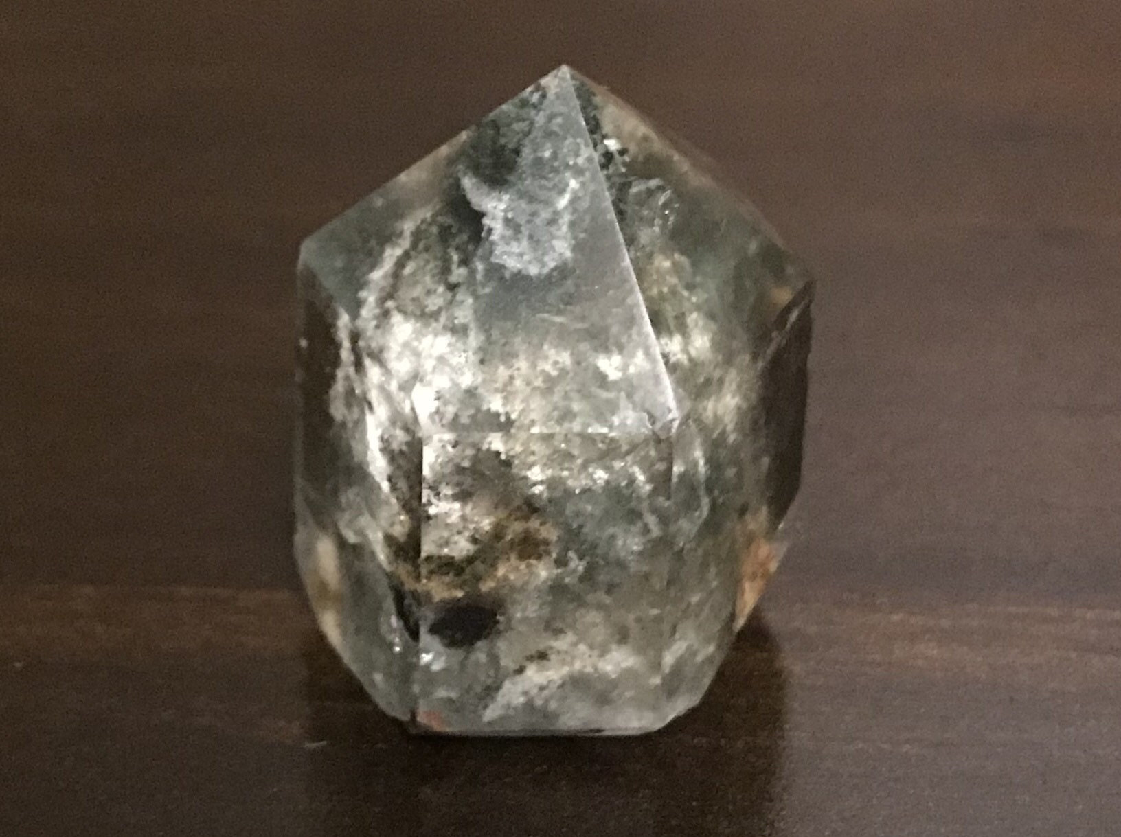 Lodalite Quartz, Shaman Dream Stone, Polished, Standing Included Quartz ...