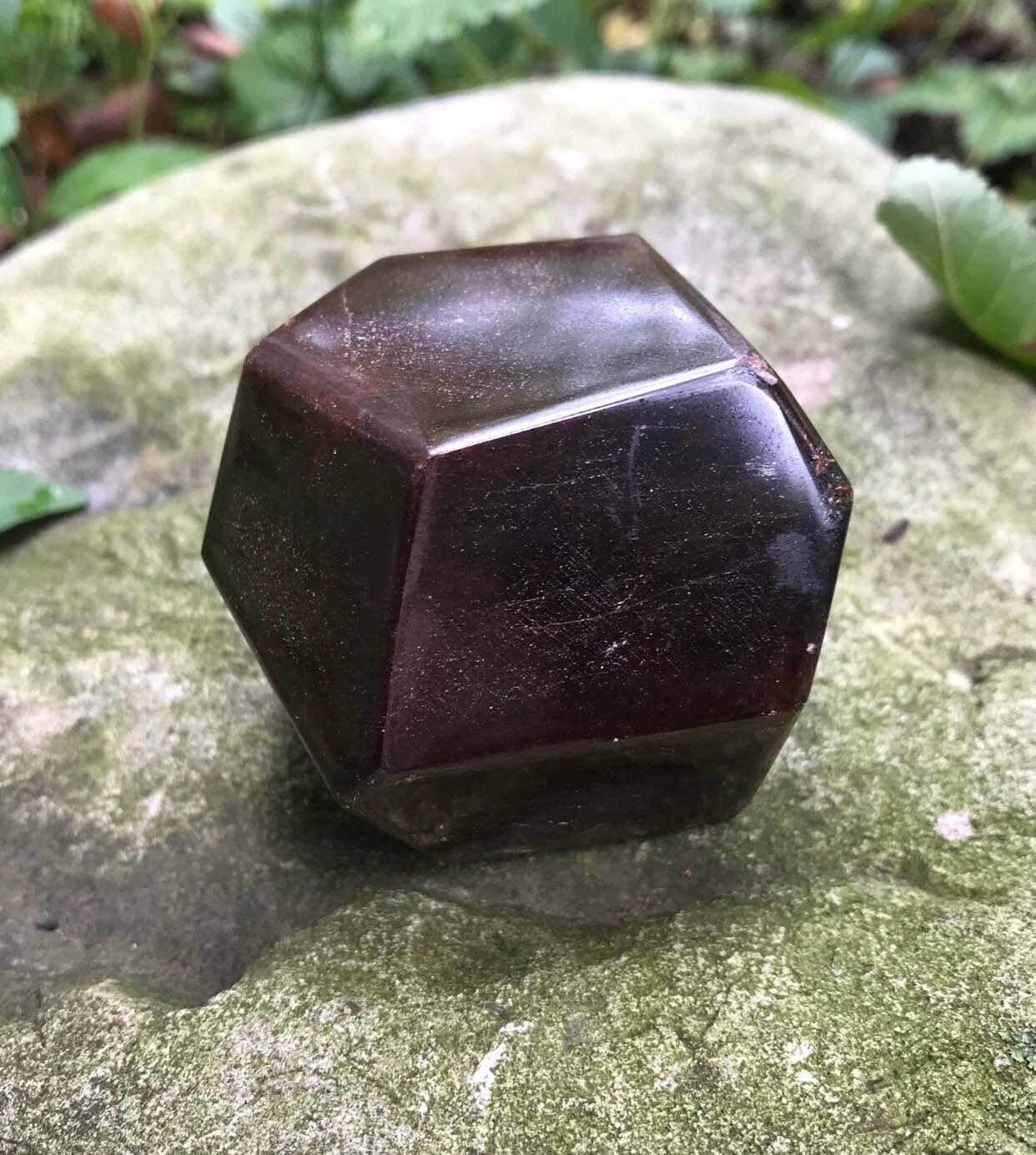 3/4 LB- Almandine Garnet Crystal, 63 mm, Polished, 319.7 Grams, 1597.5 ...