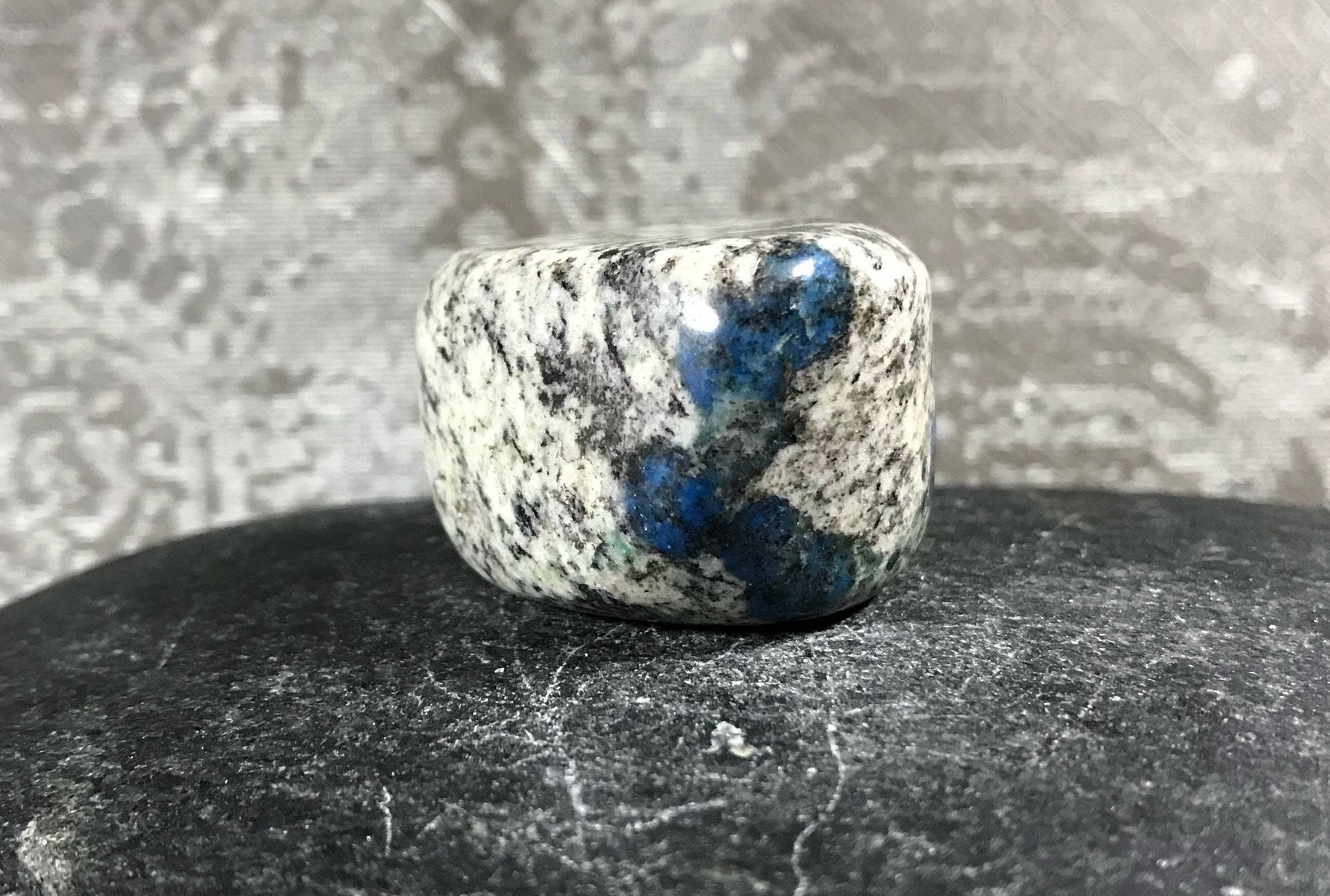 K2 Stone, Azurite and Malachite in Granite, K2 Mountain, Pakistan ...