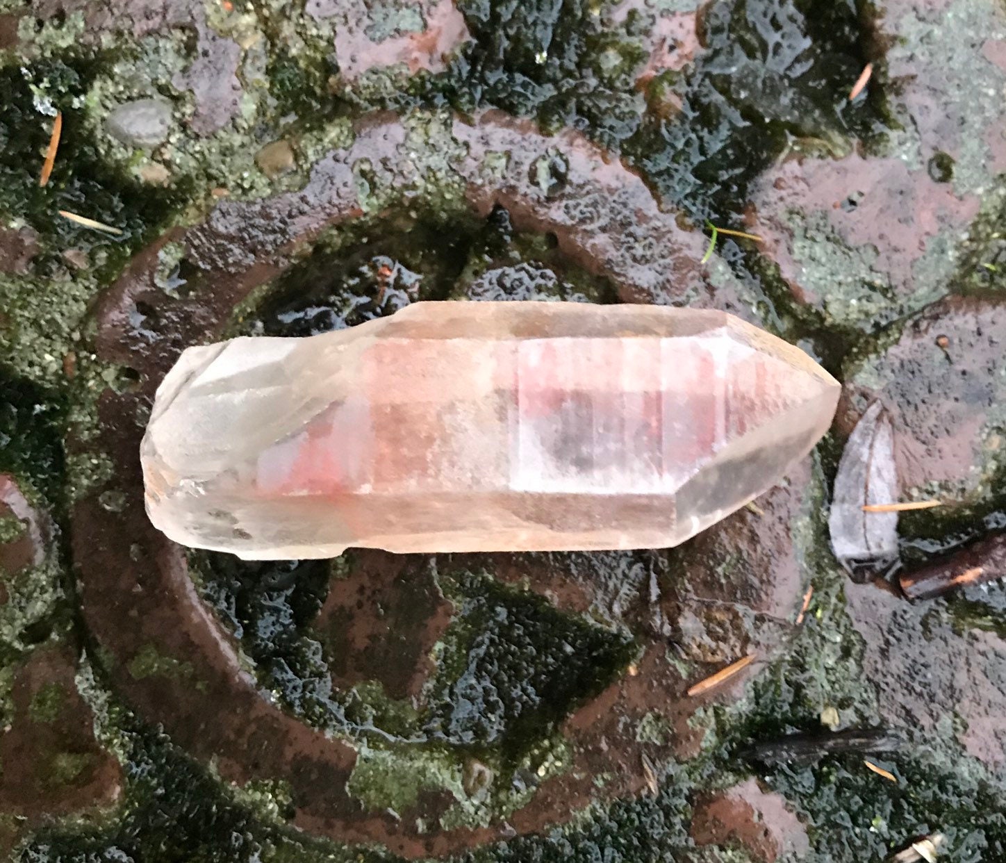 Lemurian, Raw Strawberry, Chisel Tip, Stair-Step Key, Etched, Mine ...