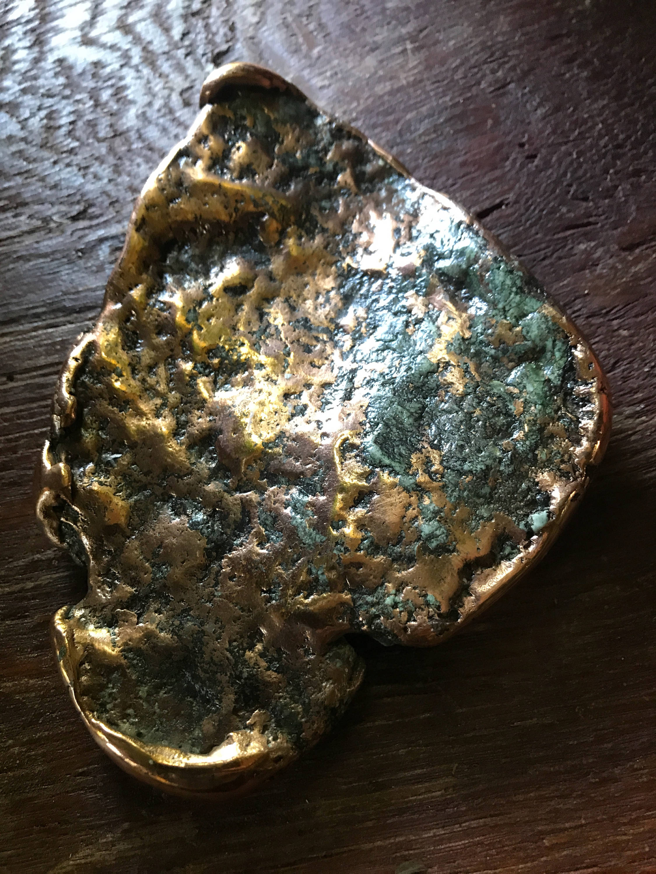 Copper, Native, Large Solid Slab, MICHIGAN , 675.7 Grams, 1.49 Lbs, CR1859