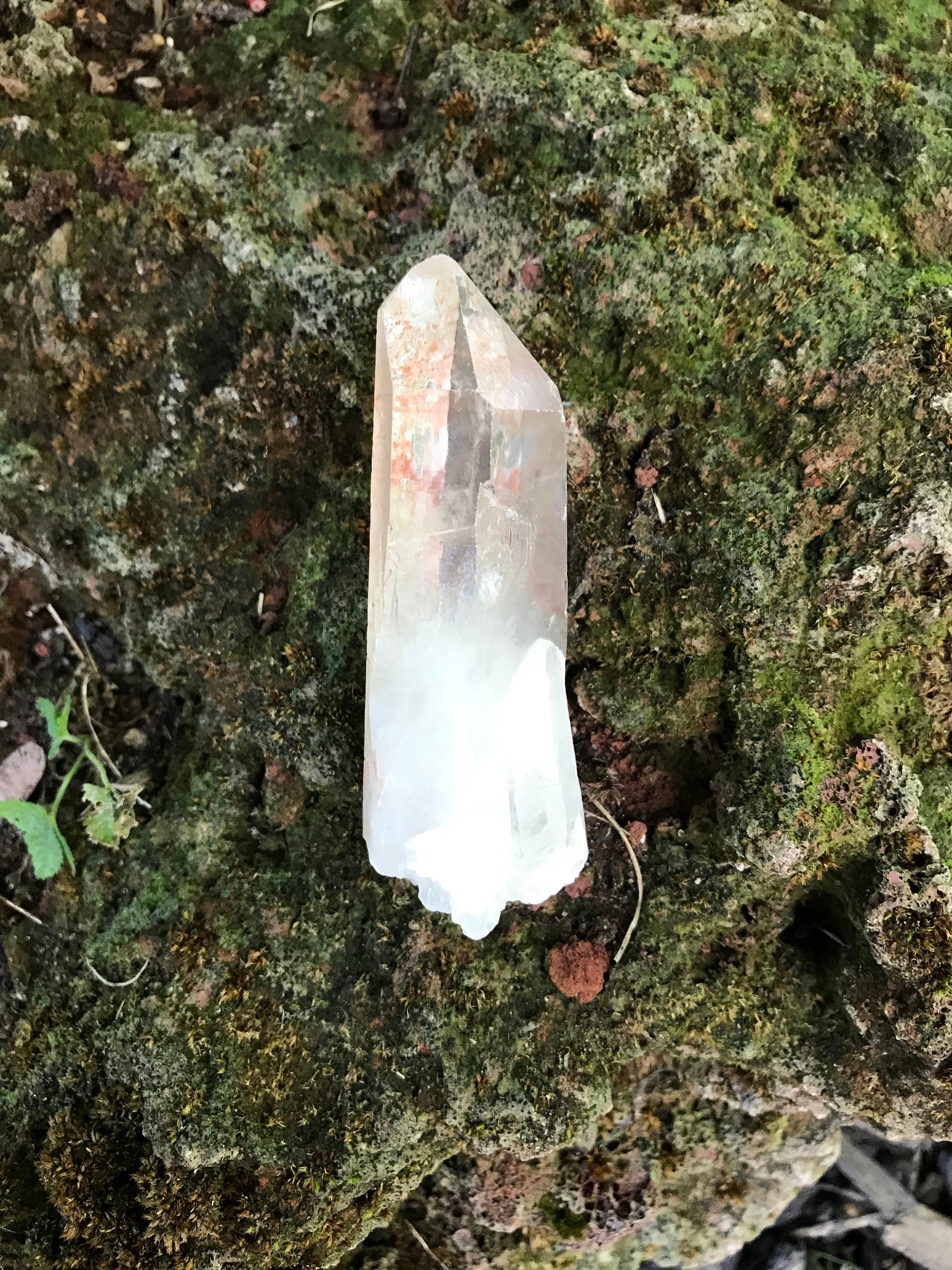 Pink Hematite Quartz, Raw, Time-Link Activation, Key, Bridge ...