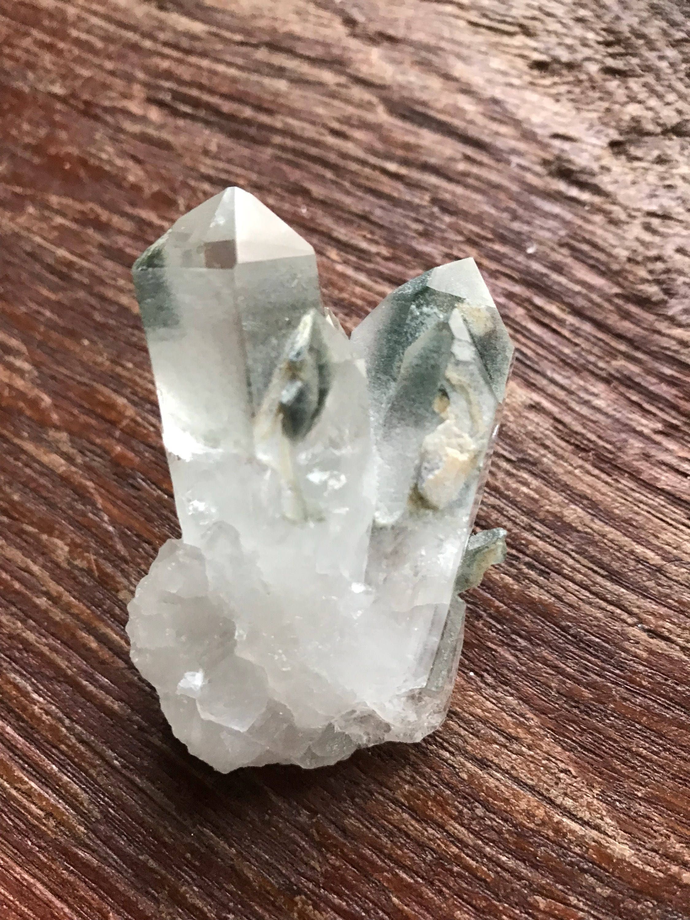 Himalayan Quartz Cluster, Rainbows, Chlorite Included, Pakistan, 46.5 ...