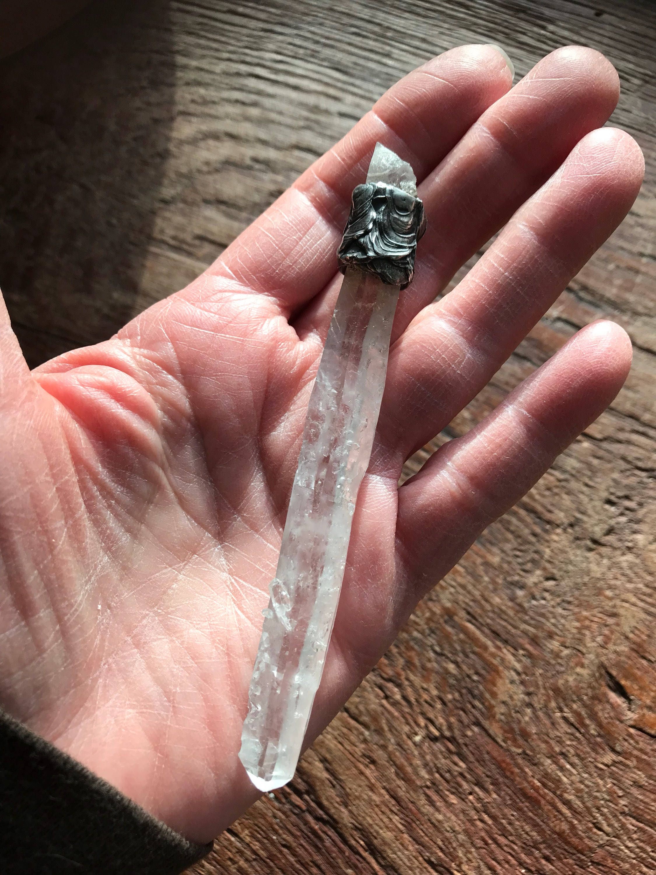 Energy Wand, Magick Wand, FREE Shipping, DIAMANTINA Quartz Laser Wand ...