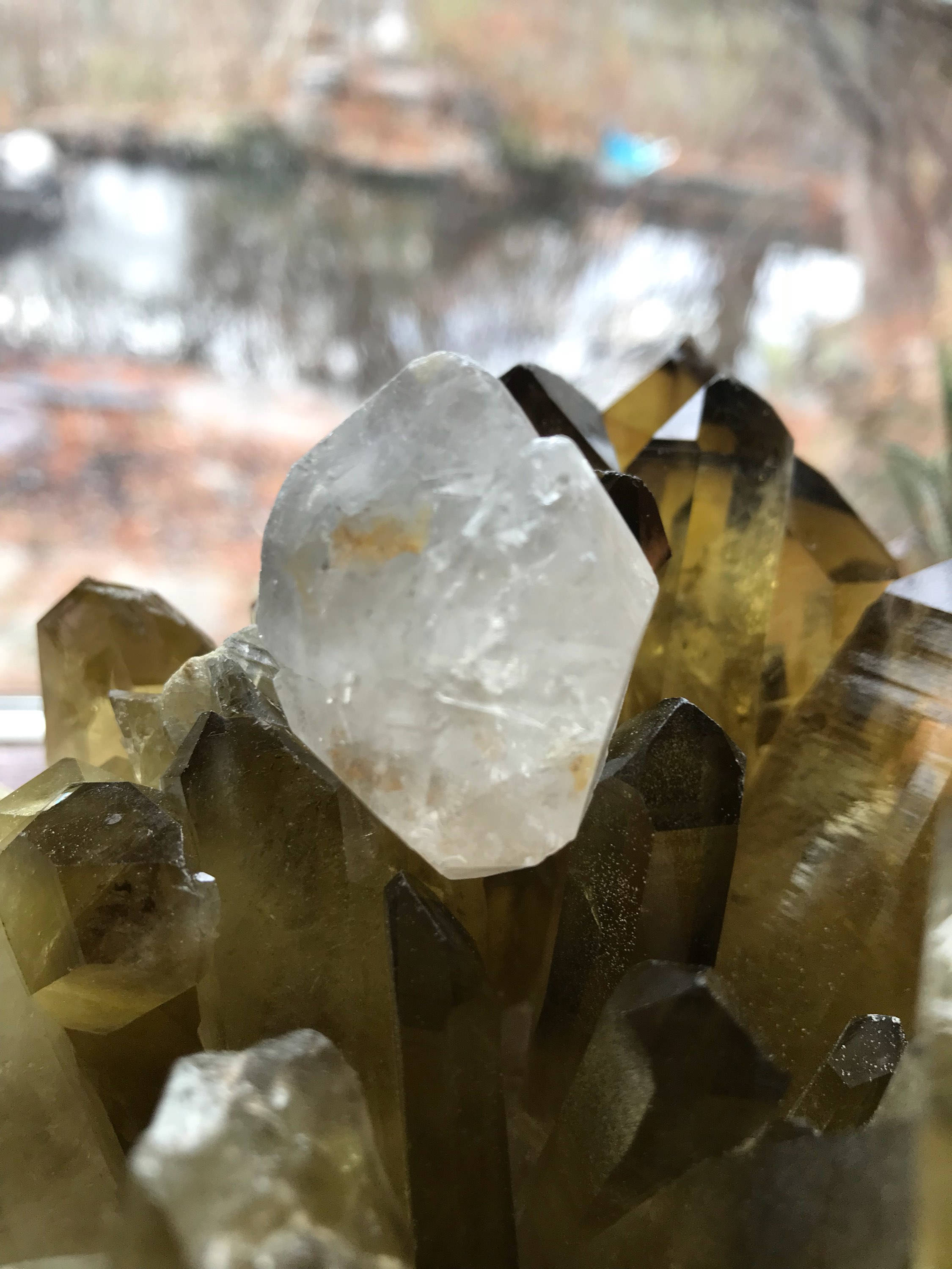 DT Tibetan Quartz, Twin, Raw, Carbon and Iron Inclusions, OM Energies ... DT Tibetan Quartz, Twin, Raw, Carbon and Iron Inclusions, OM Energies ...