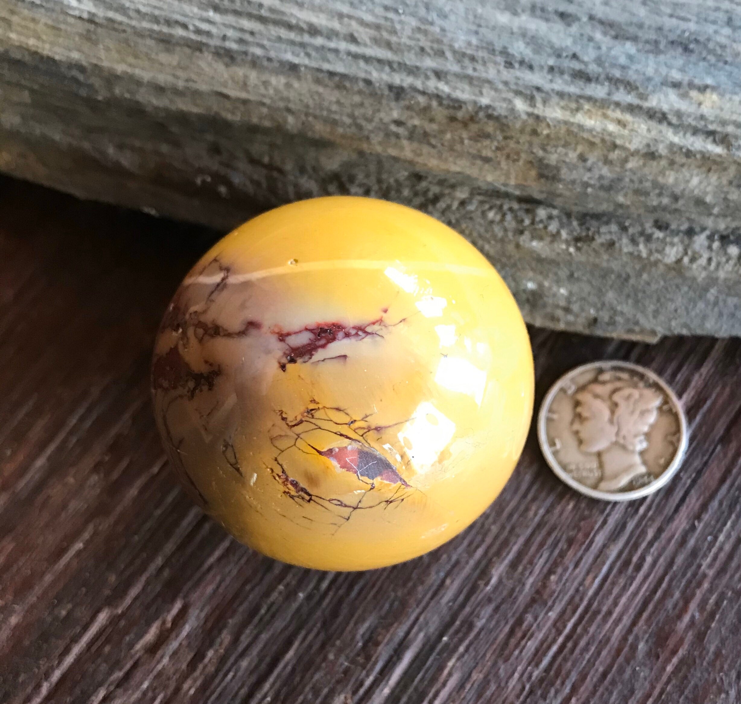 Mookaite Jasper Sphere, Polished, 40mm, 83.80 Grams, Australia, CR6946