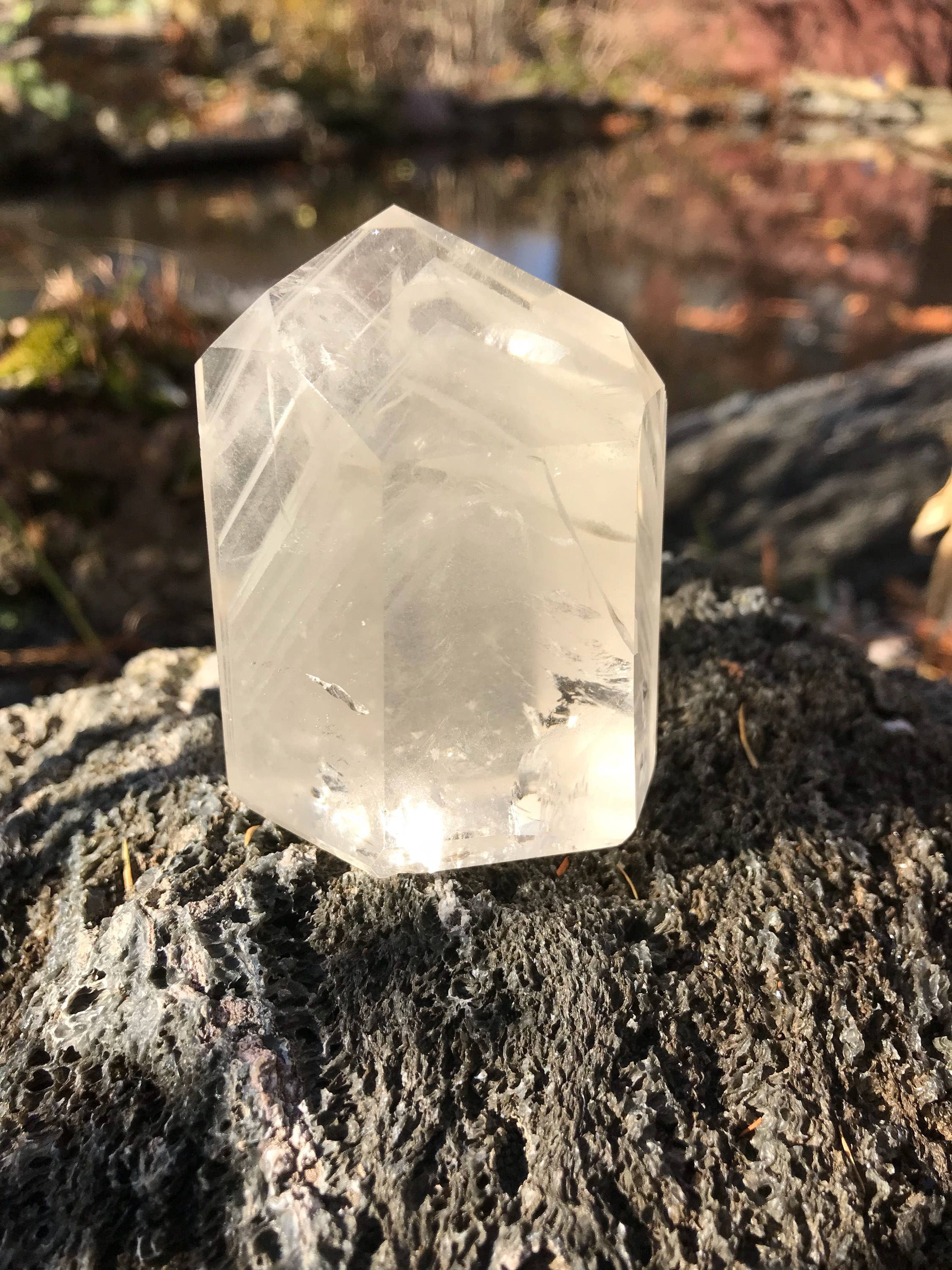 Quartz, Multi-Phantom, Standing Stone, Rainbow Infractions, Polished ...