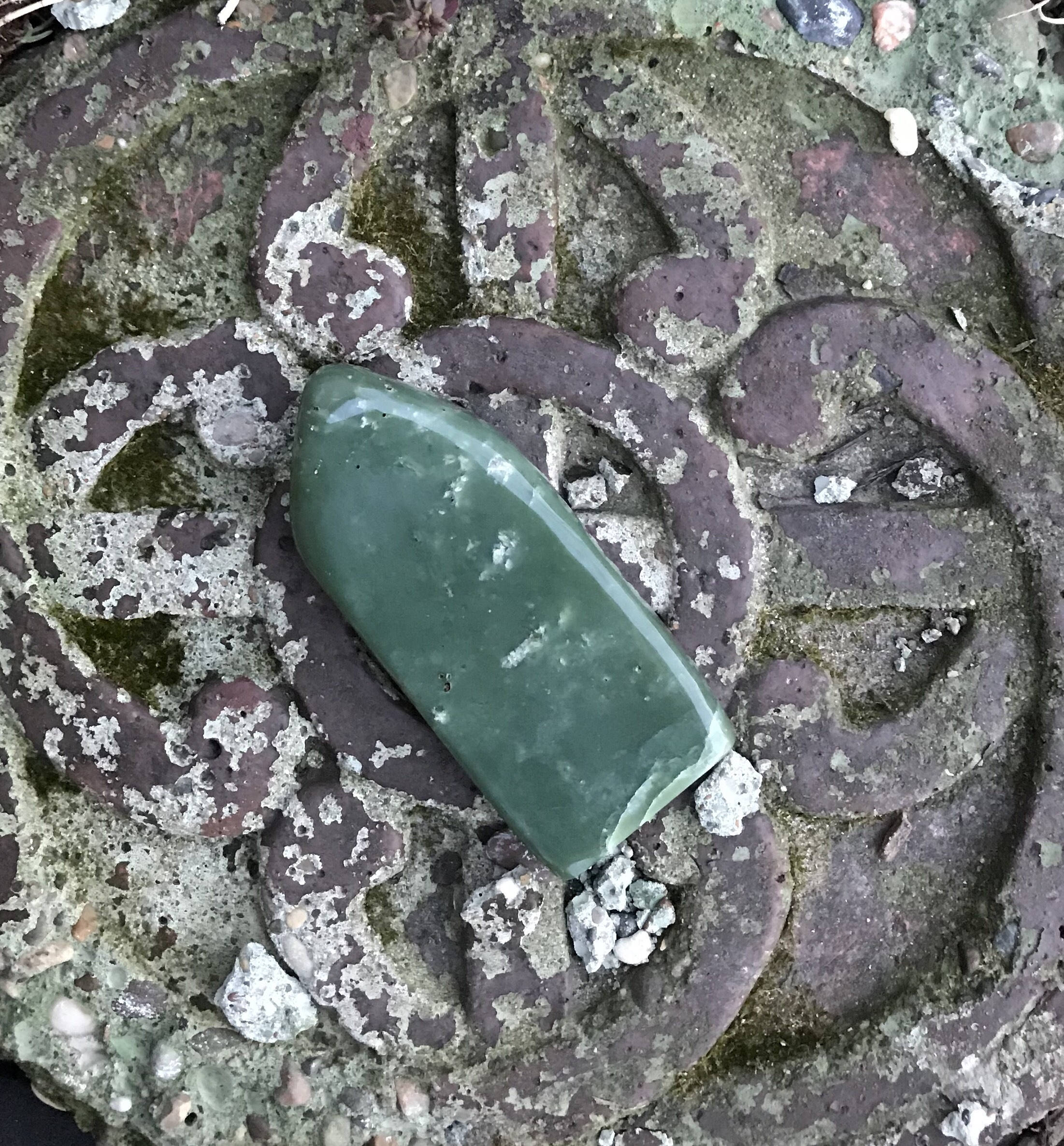 Reserved for Barbara Z. *****JADE, NEPHRITE, Polished Stone, 104.5 ...