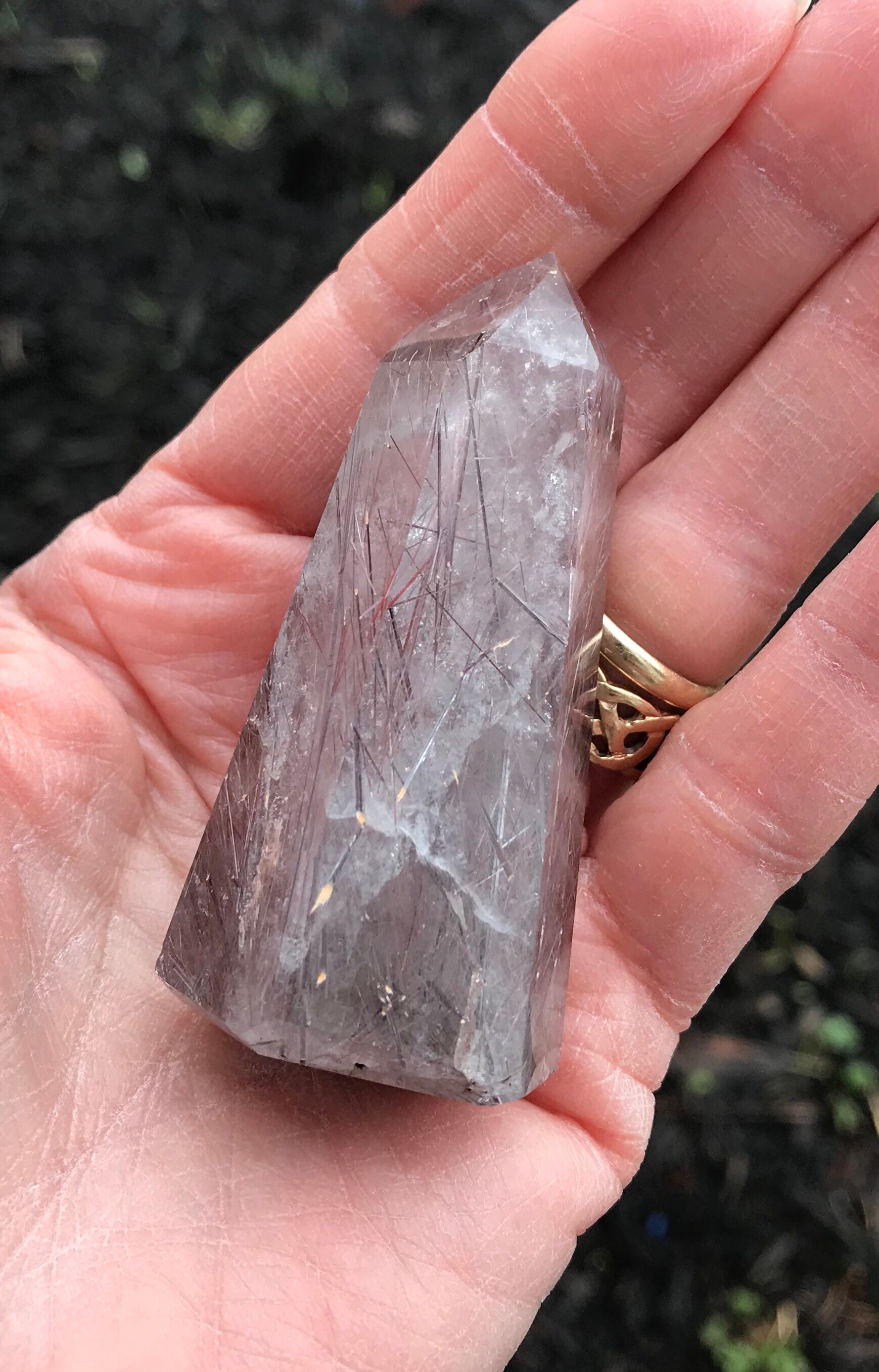 Reserved for mommachickadee 4/16*STANDING Red Needle Rutile Included ...