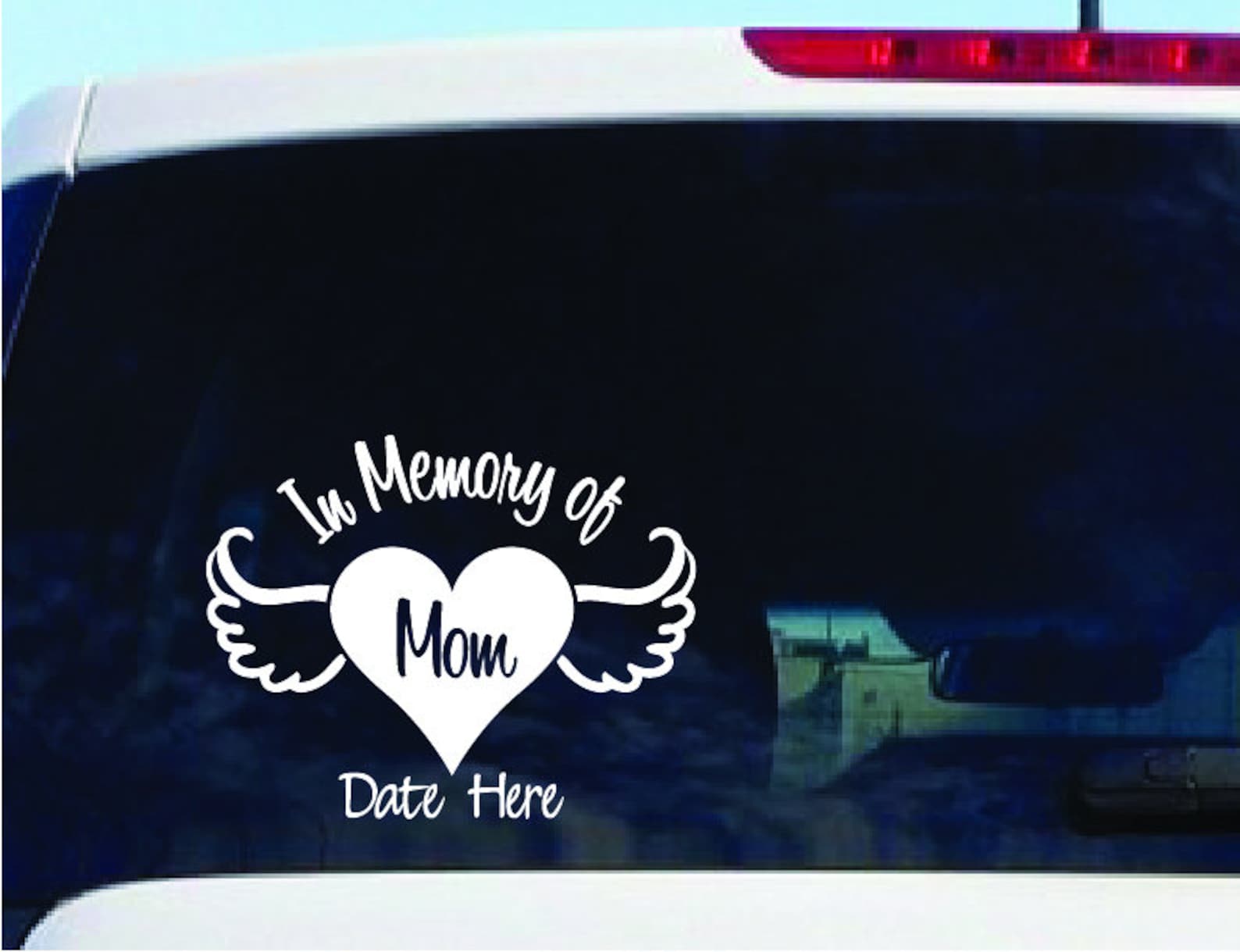 In Memory of Mom, in Loving Memory, in Loving Memory Car Decal, in ...