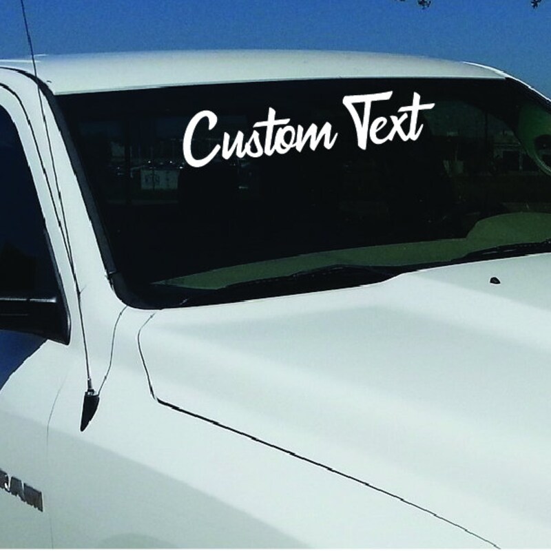 Windshield Decal - Etsy