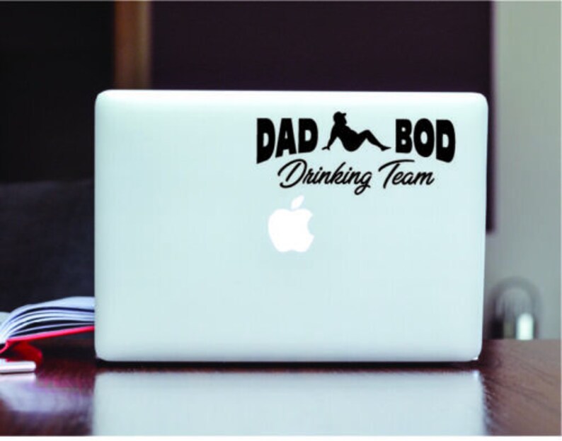 Dad Bod Drinking Team Trucker Vinyl Decalgift for Daddad | Etsy