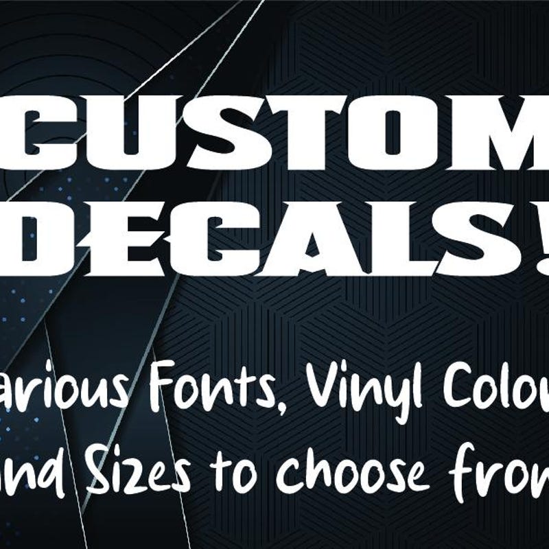 Vinyl Lettering - Etsy