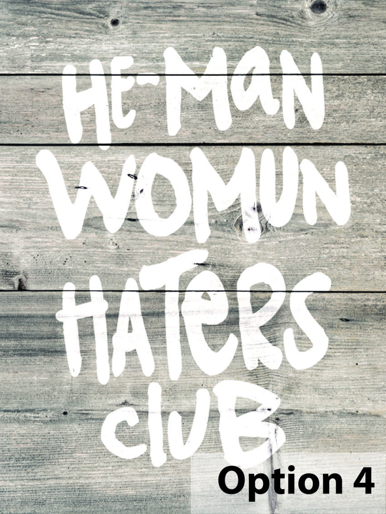 Heman Woman Haters Club Wall Decal,little Rascals Wall Decal,he Man ...