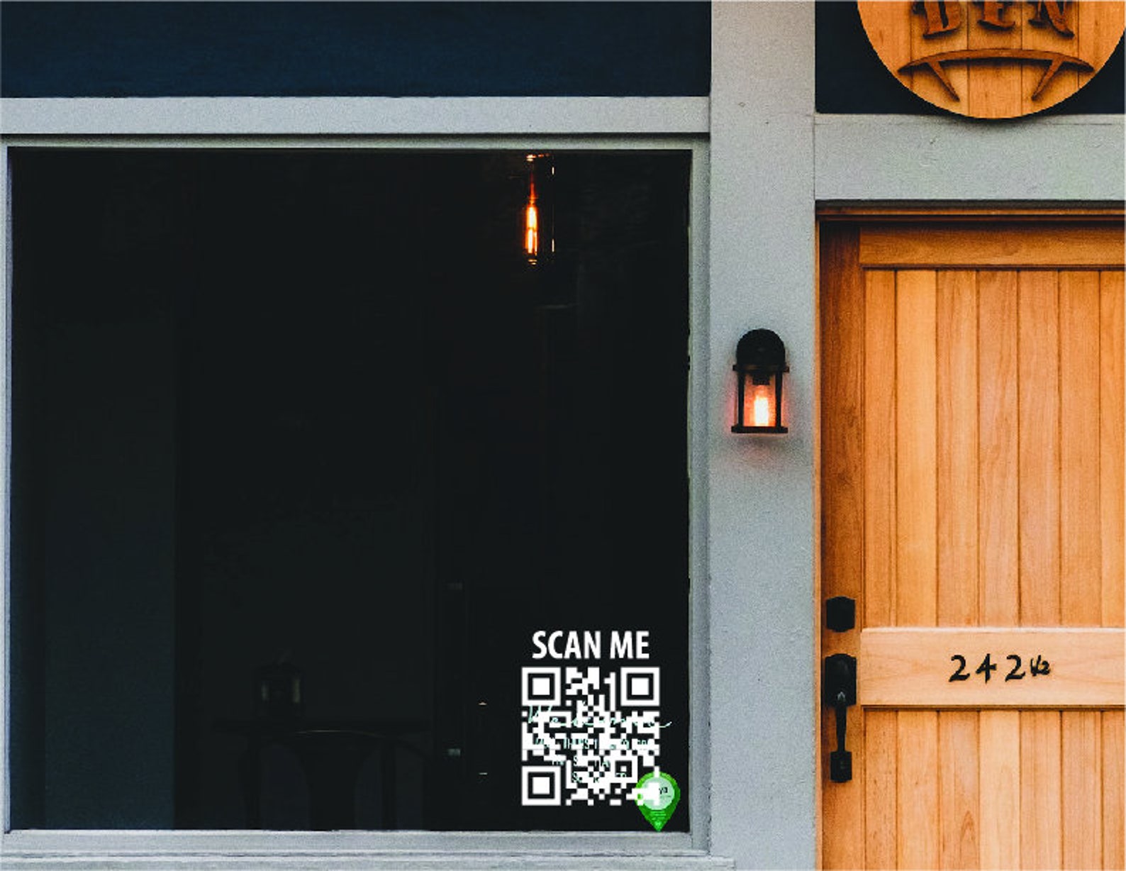 Custom QR Code Vinyl Decal, Personalized Business Car Sticker - Etsy