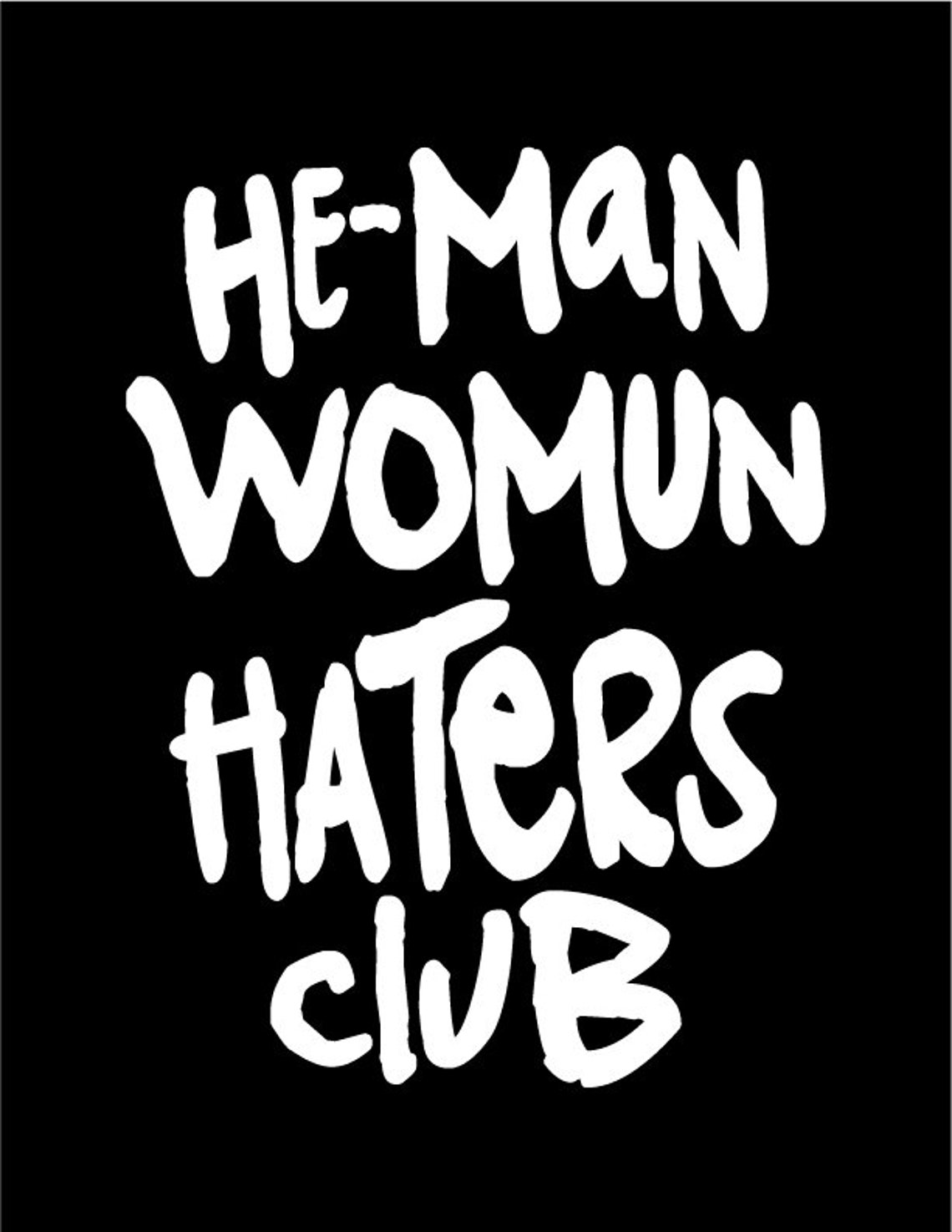 He Man Women Haters Club Vinyl Decal, Little Rascals Inspired - Etsy