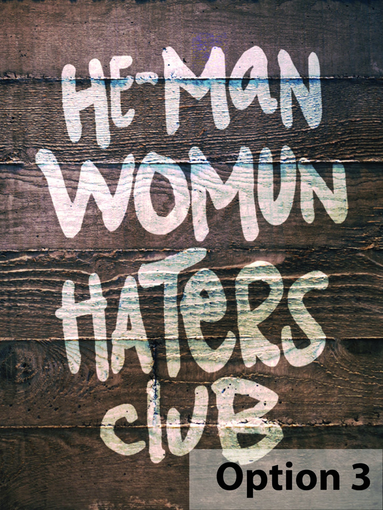 Heman Woman Haters Club Wall Decallittle Rascals Wall - Etsy