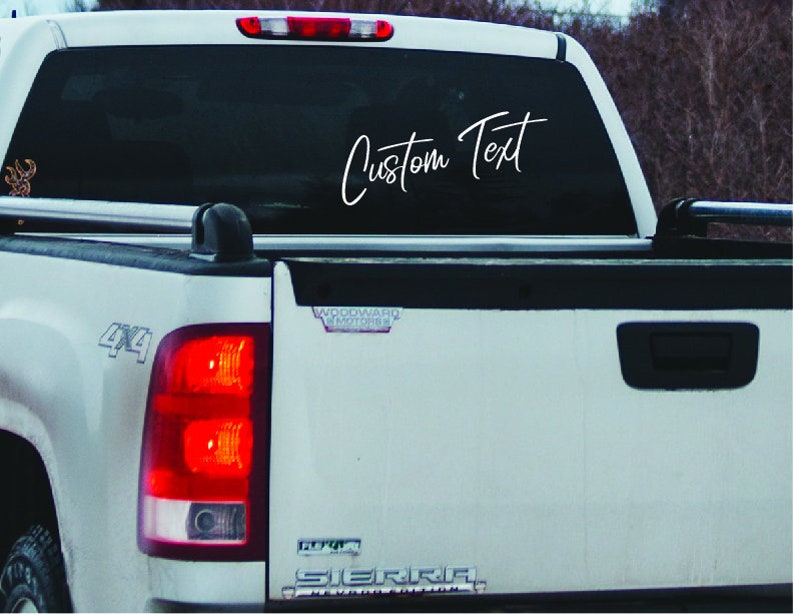 Custom Vinyl Lettering Sticker Decal Vinyl Text Sticker Custom - Etsy