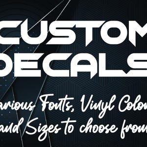 Shop Window Decals: Custom Business Vinyl Stickers - Etsy