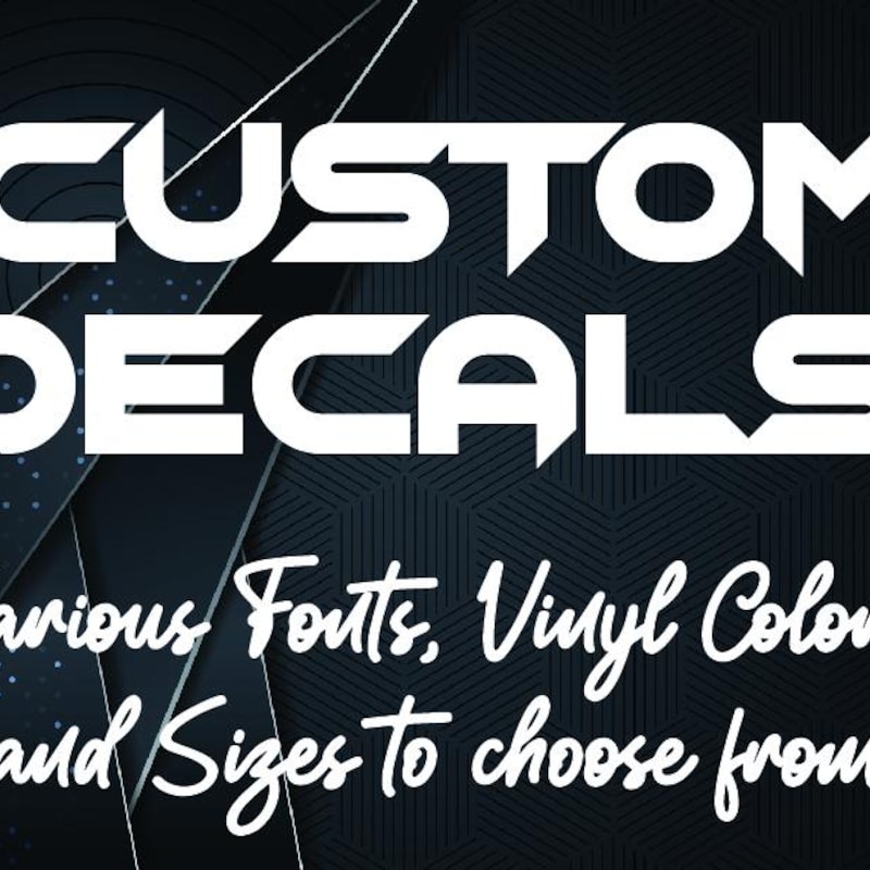 Vinyl Decal - Etsy