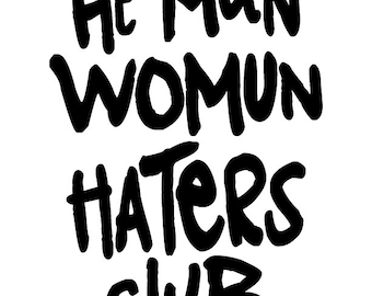 Women Haters Club Plaque Little Rascals - Etsy