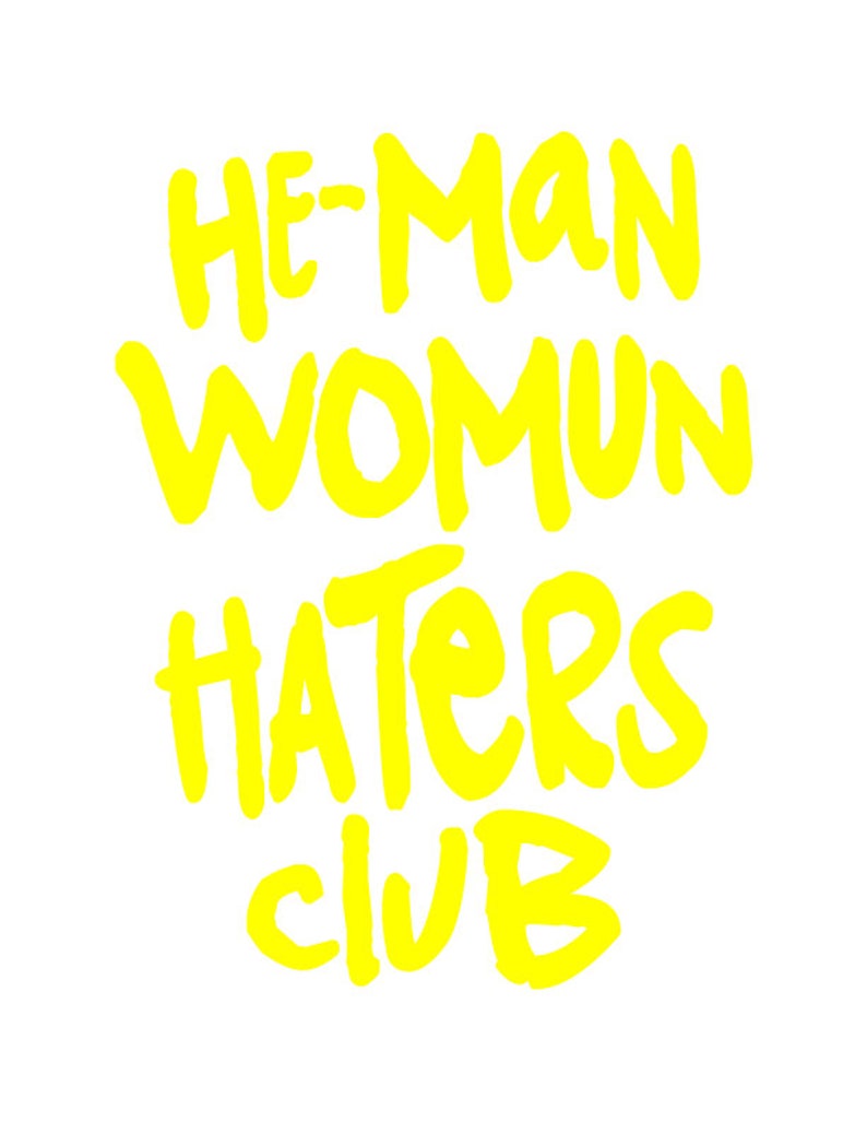He Man Women Haters Club Decal Little Rascals Stickers Movie - Etsy