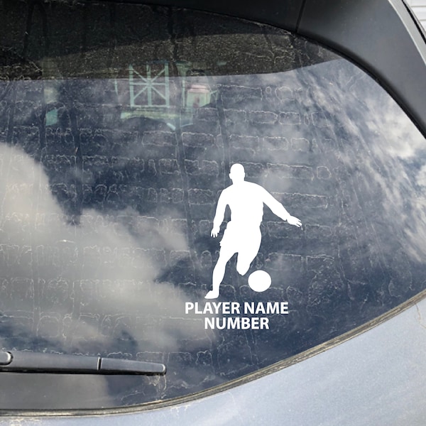 Soccer Wall Decal - Etsy