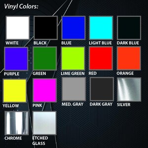 Custom Vinyl Decal Sticker, Personalized Vinyl Decal, Customize Your ...