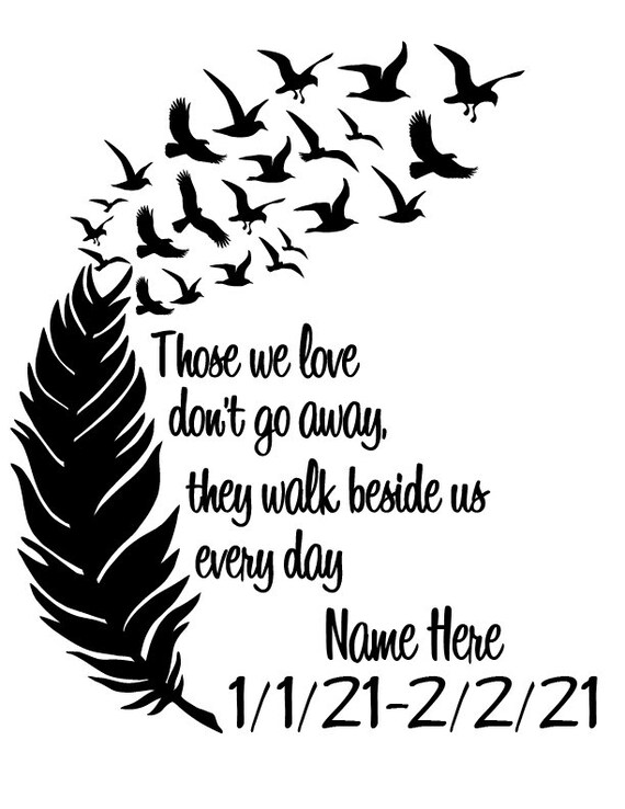 In Memory Car Decal Memorial Car Decal in Loving Memory Car - Etsy