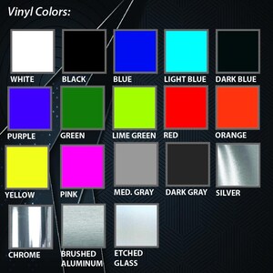 Custom Vinyl Decal Sticker, Personalized Vinyl Decal, Customize Your ...