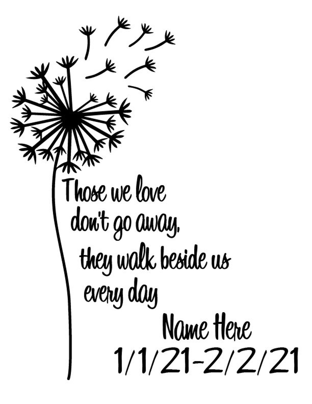In Memory Car Decal, Memorial Car Decal, in Loving Memory Car Decal ...