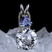 Tanzine Tanzan Aura Quartz Magician Stone Pendant .925 SS Healing ...