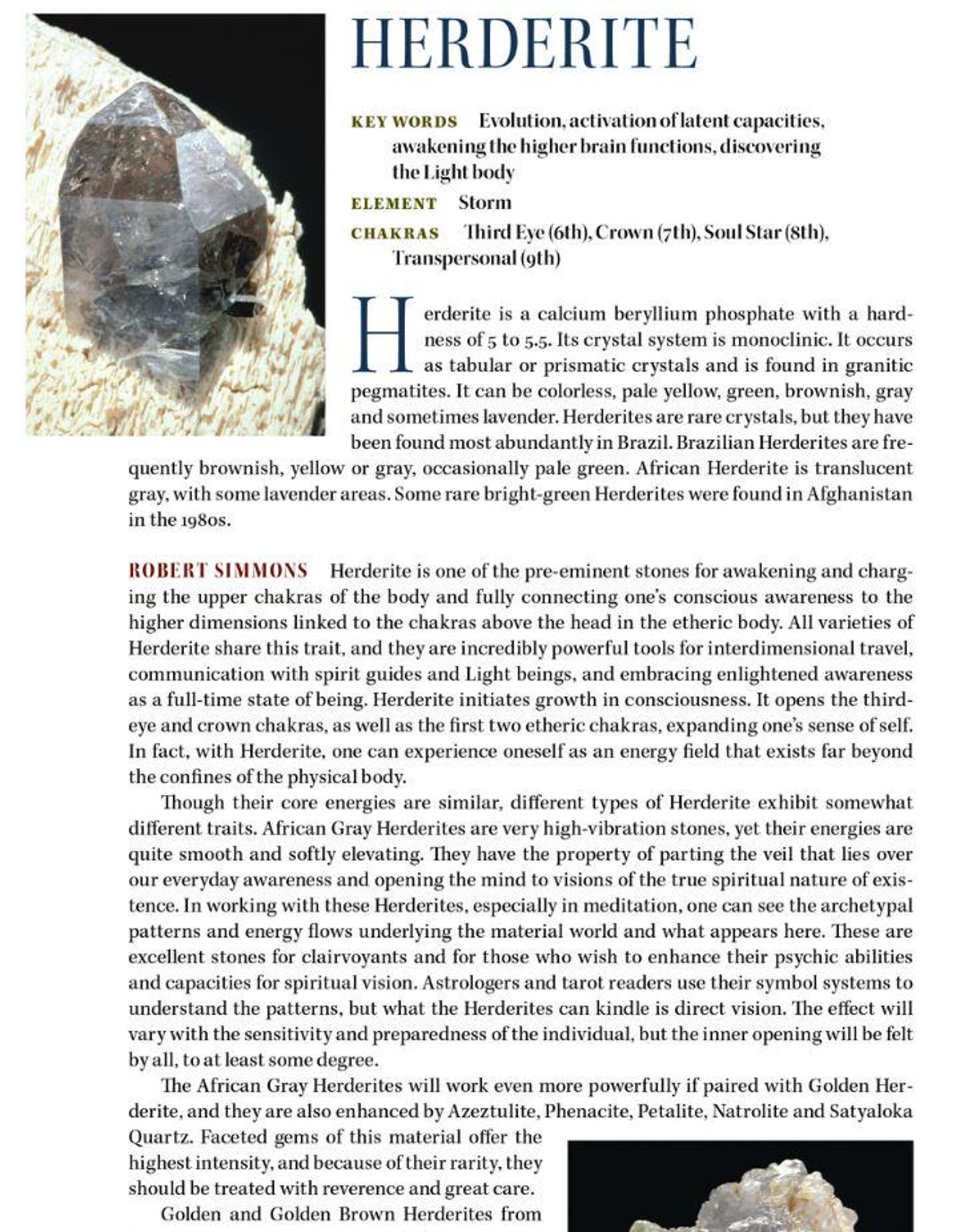 Herderite Synergy 12 Stone Crystal Specimen 'collectors Quality ...
