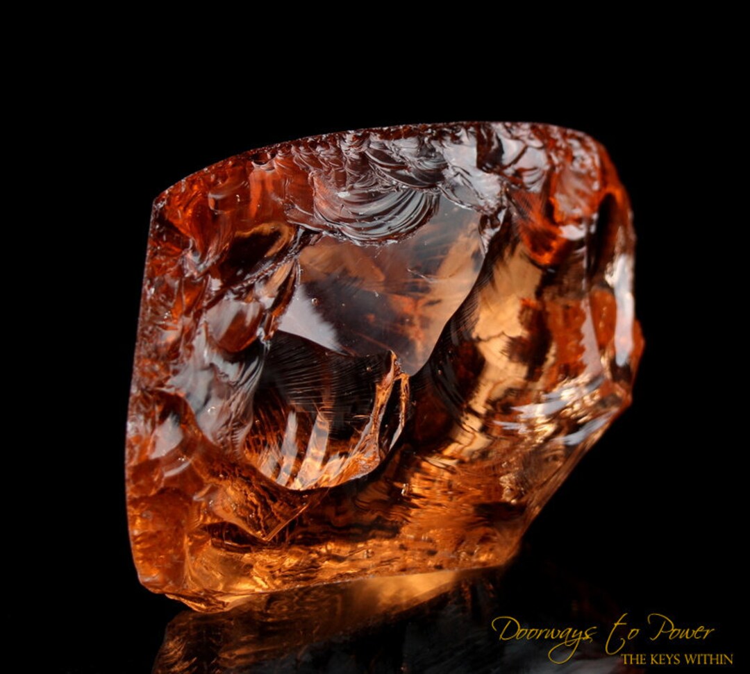 Lemurian Ethereum Gold Andara Crystal 'light Essence' Authentic ...