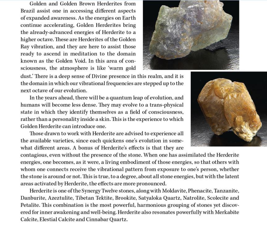 Herderite Synergy 12 Stone Crystal Specimen 'collectors Quality ...