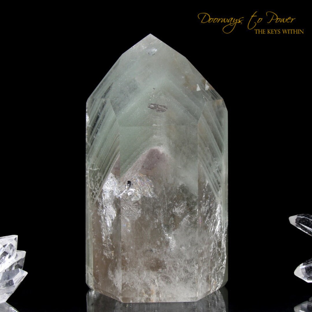Chlorite Phantom Temple Heart Dow Master Crystal Point Ultra Rare - Etsy