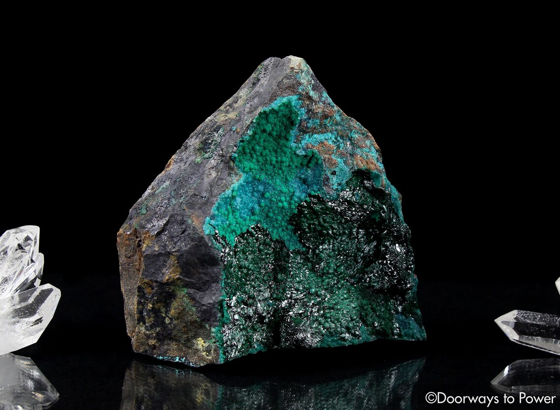 Dioptase Crystal Specimen Altar Stone 'creating Abundance | Etsy