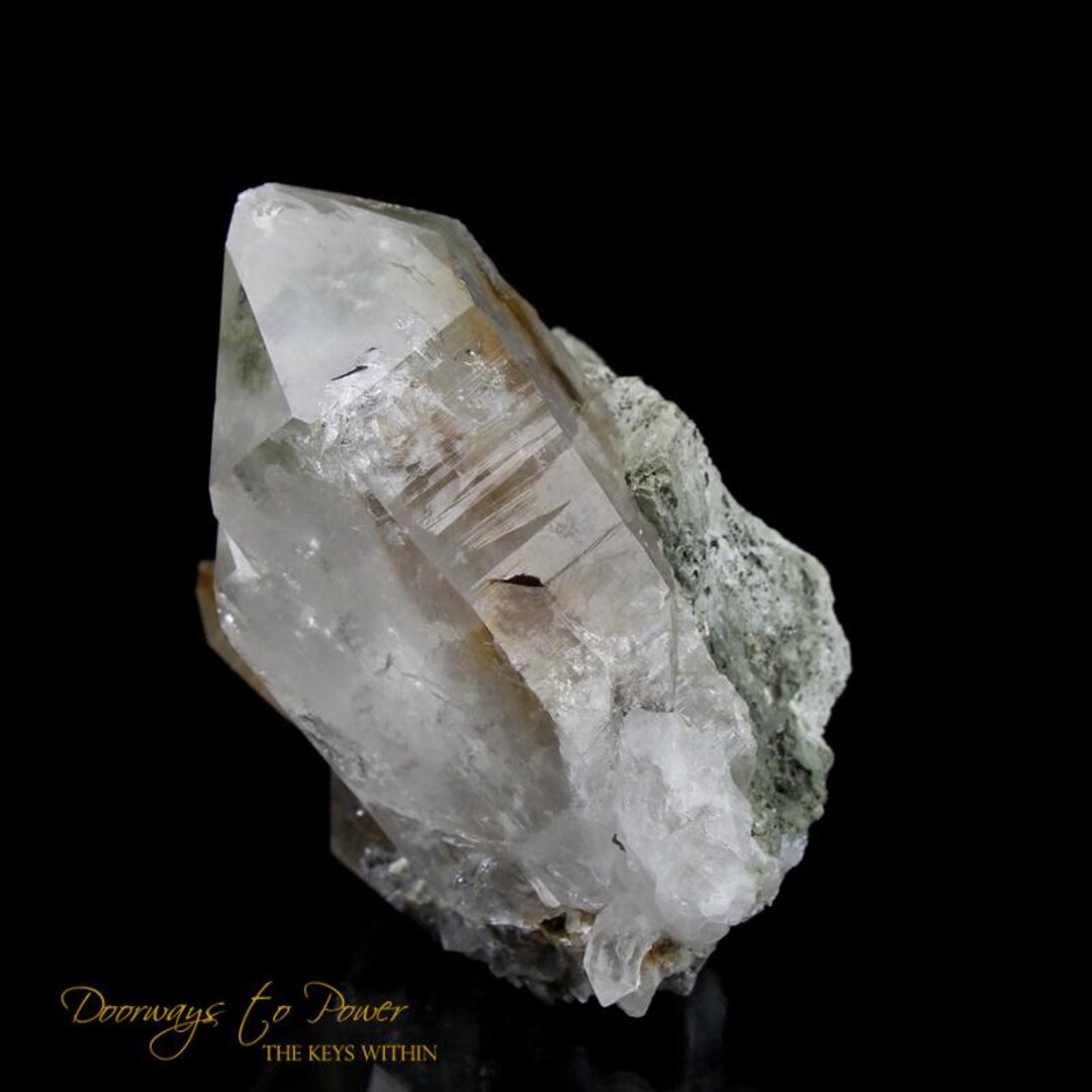 Brookite in Quartz Crystal Specimen 'collectors Quality' - Etsy