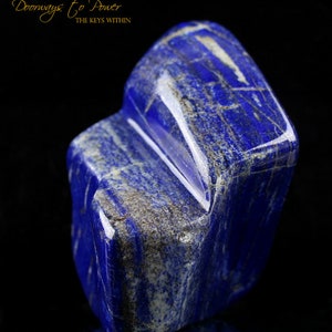 Lapis Lazuli & Pyrite Crystal Sculpture A +++ - Etsy
