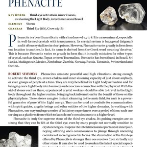 Siberian Blue Quartz Crystal Necklace With & Phenacite Synergy 12 Stone ...