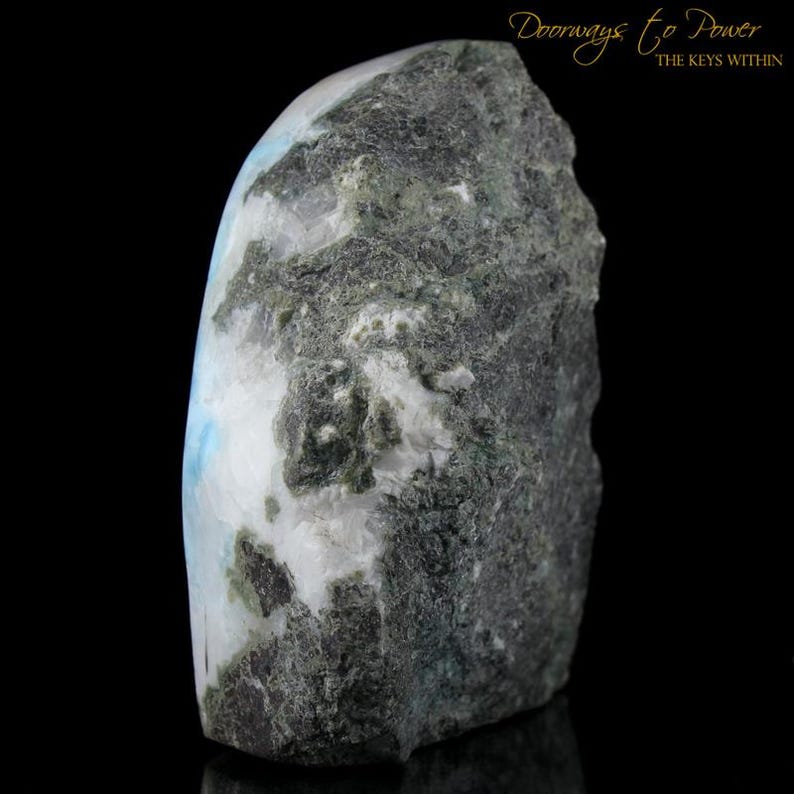 Big Larimar Crystal Altar Stone 'the Blue Stone of Atlantis' - Etsy